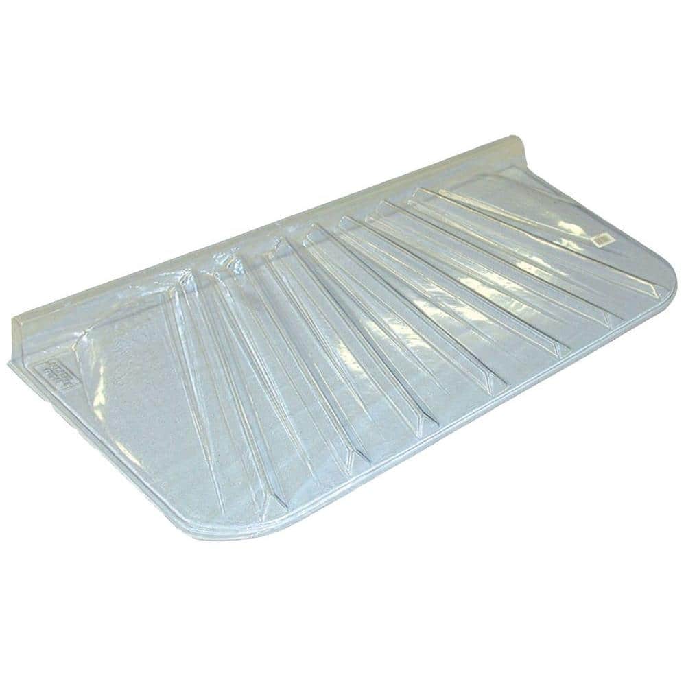 MacCourt 25 in. x 4 in. Polyethylene Rectangular Low Profile Window ...