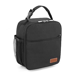 Adrinfly Black White Stripes Reusable Lunch Bag Set of 1, Ideal for ...