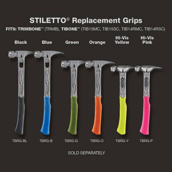 Stiletto TiBone TRIMBONE Hammers Green Replacement Grip TBRG G The Home Depot
