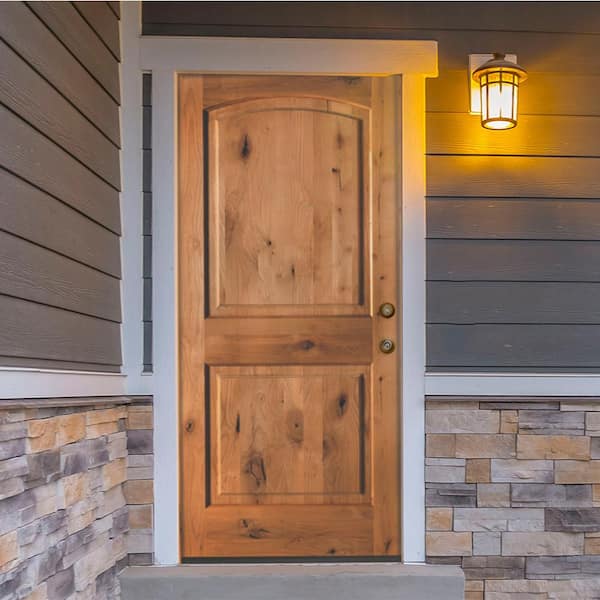 Rustic Wood Front Doors