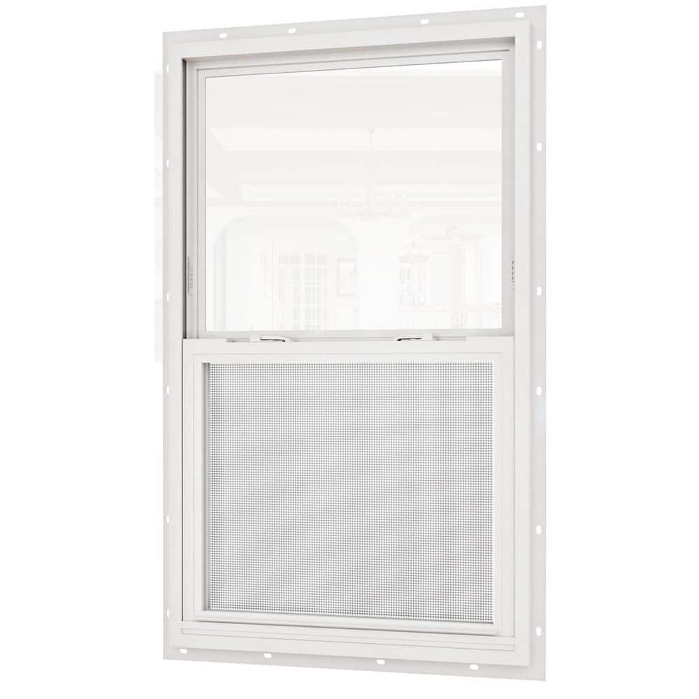 ARK DESIGN 36 in. x 60 in. 62-Series Double Glazed Single Hung Vinyl ...