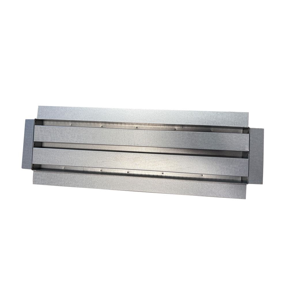 BrandGuard Vents 22 in. x 5.5 in. Galvanized Steel Fire/Ember Resistant ...