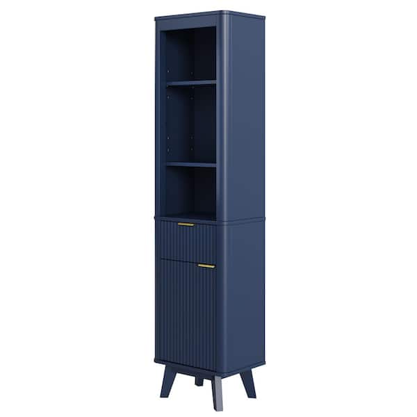 CHRISTOPHER KNIGHT HOME Bravio Modern Blue 68 in. H Freestanding Accent ...