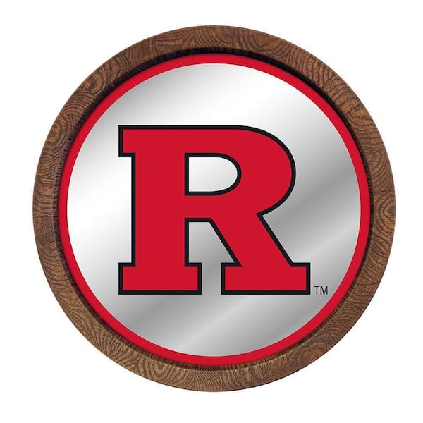 The Fan-Brand 20 in. Rutgers Scarlet Knights Mirrored Barrel Top ...
