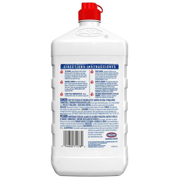 Kingsford 64 oz. Odorless Charcoal Grilling Lighter Fluid ...