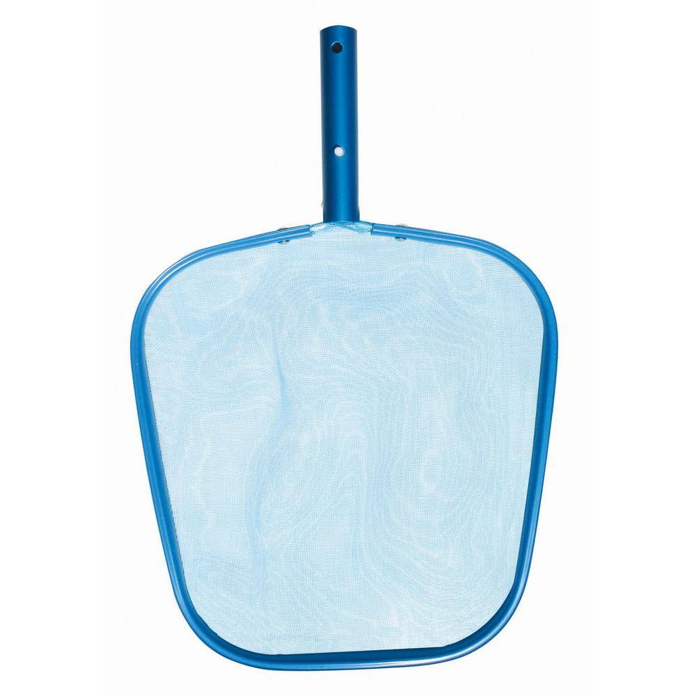 Poolmaster Basic Aluminum Handle Leaf Skimmer 18210 - The Home Depot