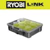 RYOBI LINK 10-Compartment Modular Small Parts Organizer Tool Box STM303 ...