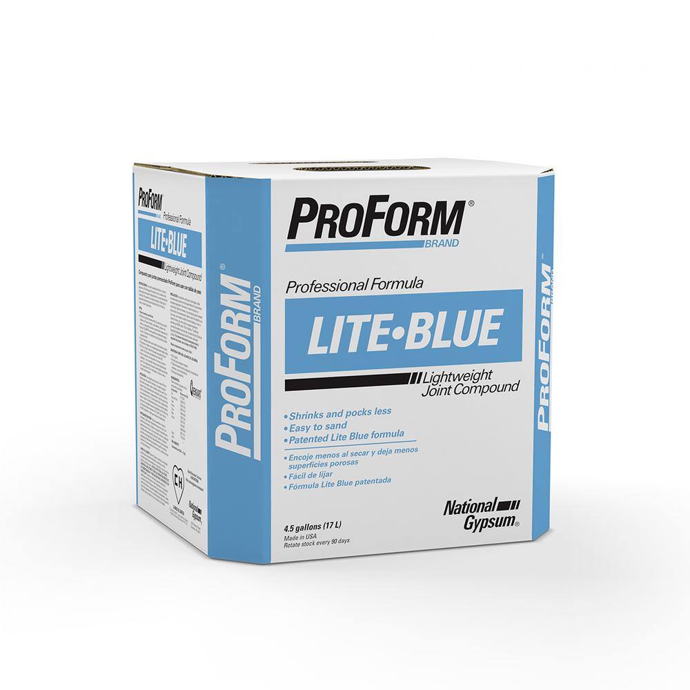 National Gypsum ProForm Lite Joint Compound - 4.5 gal Carton G5GP-L ...