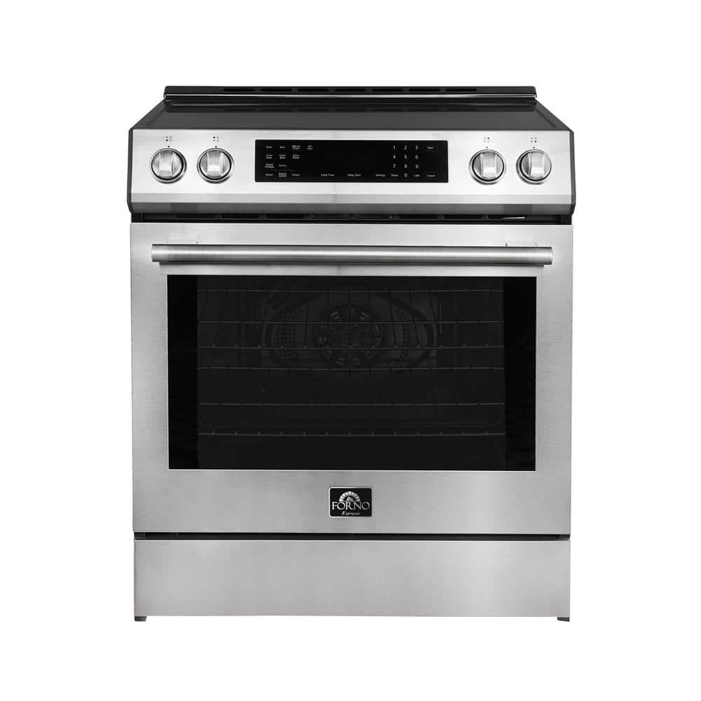 Forno Espresso Donatello 30 In Slide In Induction Range Stainless