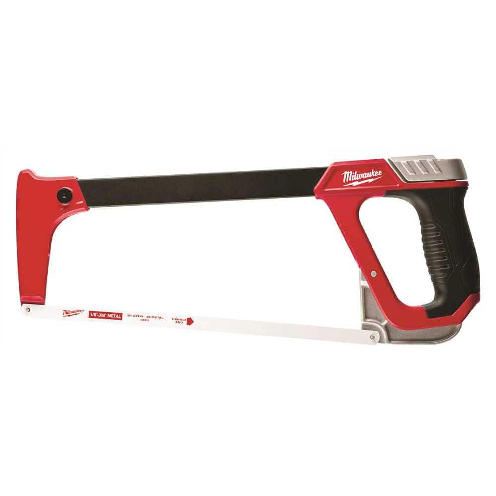 Milwaukee 12 in. Hack Saw with Rubber Handle 48-22-0050 - The Home Depot