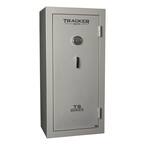 Tracker Safe 22-Gun Fire-Resistant Electronic Lock Gun Safe, Gray TS22 ...