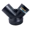 POWERTEC 6 in. x 4 in. x 4 in. Y-Fitting Dust Collector for Dust ...