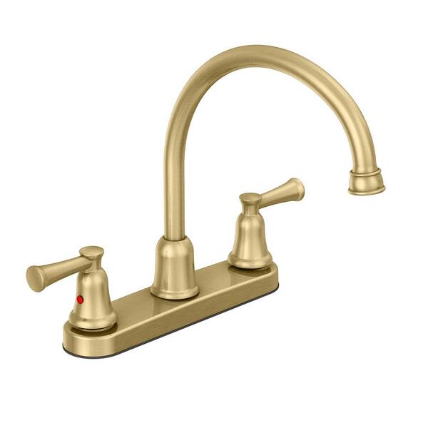 Reviews for PRIVATE BRAND UNBRANDED Lisbon 2-Handle Standard High Arc ...