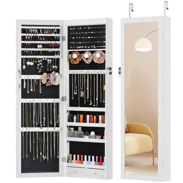 Jewelry mirror wall store