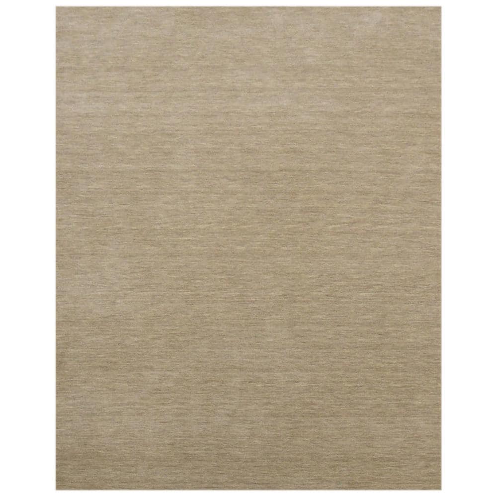 Amer Rugs Arizona 5 ft. X 8 ft. Ivory Solid Color Area Rug ARZ2-508AR ...