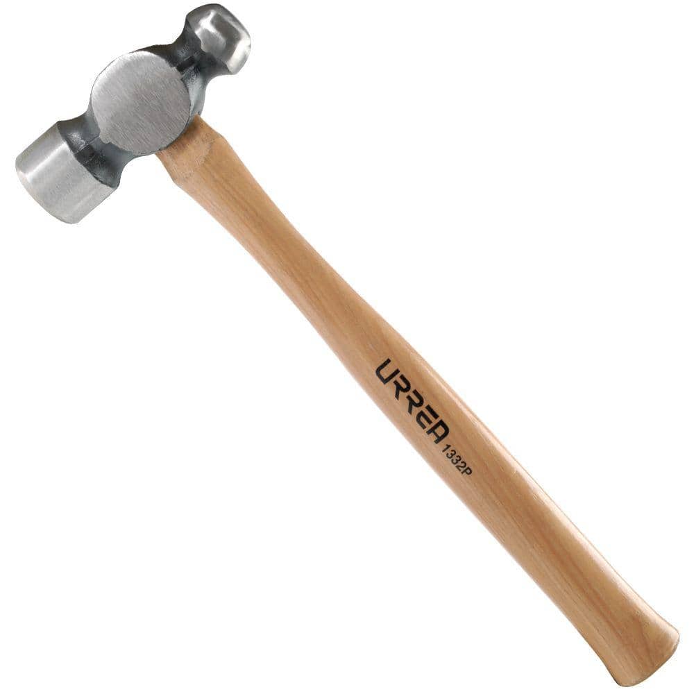 URREA 16 oz. Ball Pein Hammer With Hickory Handle 1316P - The Home Depot