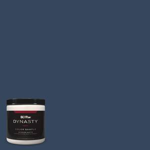 BEHR MARQUEE 1 gal. #MQ5-54 Compass Blue One-Coat Hide Matte Interior ...