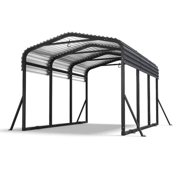 Reviews for Epicpoplar 12 ft. x 20 ft. Heavy-Duty Metal Carport ...