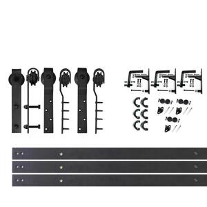 Reviews for HOMACER 4 ft./48 in. Black Rustic Inverted Bent Triple ...