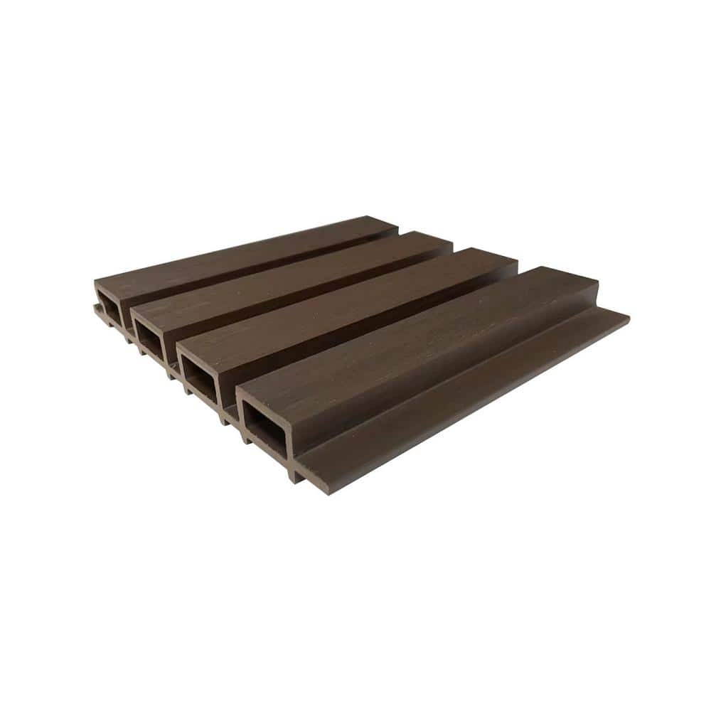 Ejoy SAMPLE 6 in. x 10 in. x 1.1 in. Composite Cladding Siding Outdoor ...
