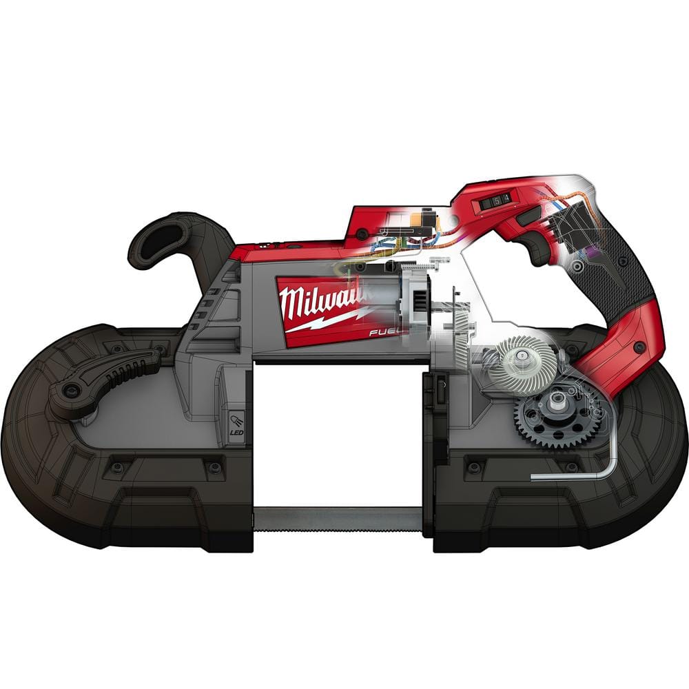 Milwaukee 2729-20 M18 FUEL 18V Lithium-Ion Brushless Cordless Deep Cut Band Saw (Tool-Only ...