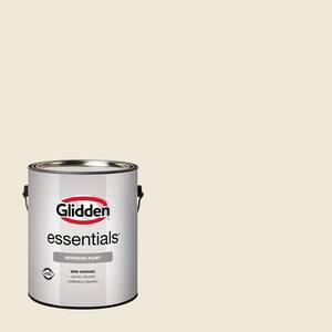 Glidden Premium 1 gal. PPG1098-1 Milk Paint Flat Exterior Latex Paint ...