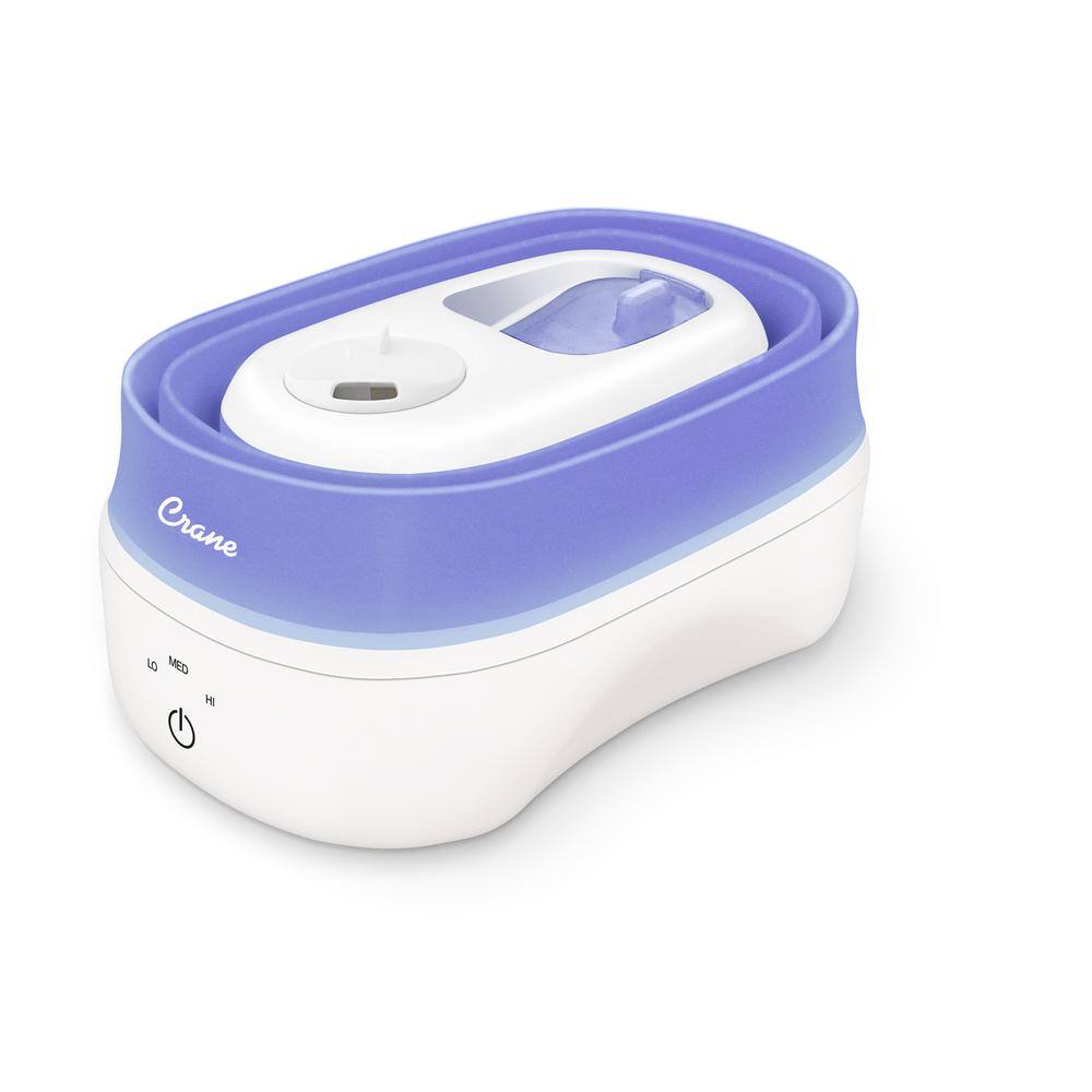 Crane 1 Gal. Cool Mist Collapsible Humidifier, Blue/White, Top Fill ...