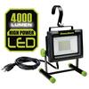 PowerSmith 4,000 Lumens LED Work Light with Large Metal Hook and 5 ft ...