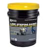Latex-ite 5 gal. Yellow Line Striping Paint 5040 - The Home Depot