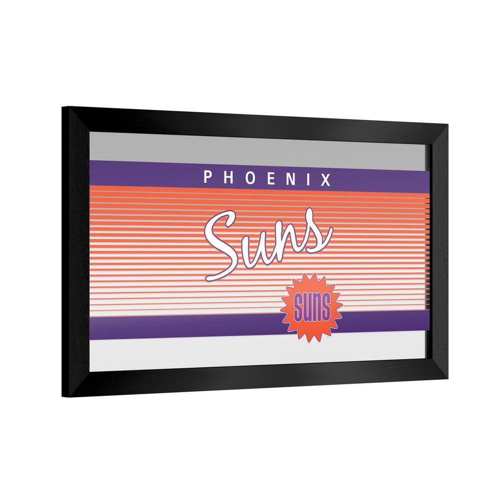 Phoenix Suns Hardwood Classics 26 in. W x 15 in. H Wood Black Framed ...