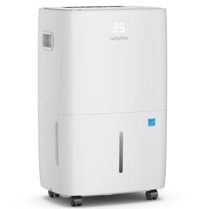 waykar 70-Pint Capacity Smart Dehumidifier Covering 5000 sq. ft. with 1 ...