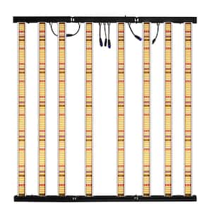 WYZM 24 in. 600-Watt HPS Equivalence Gray Full Spectrum Indoor LED Grow Light Warm White YX-4-02 ...