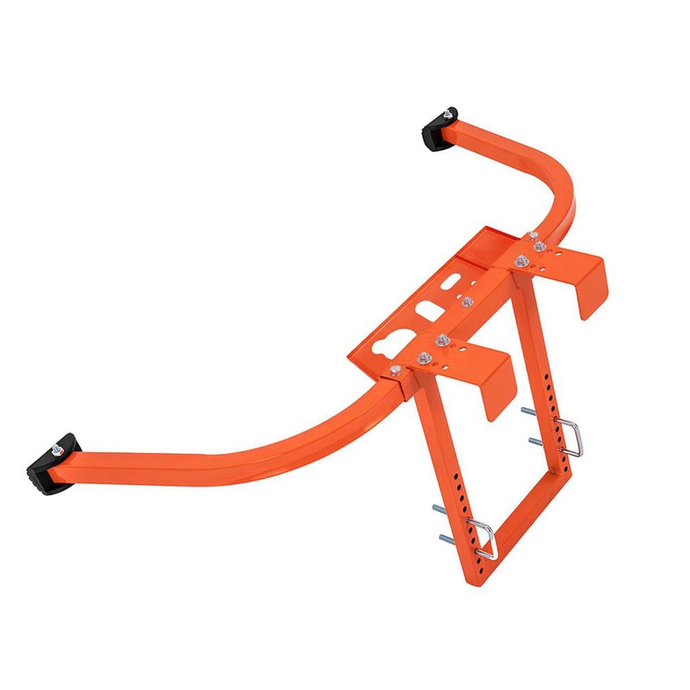Laybus 36-39 in. W Orange Steel Ladder Stabilizer, Roof Safety Tool for ...