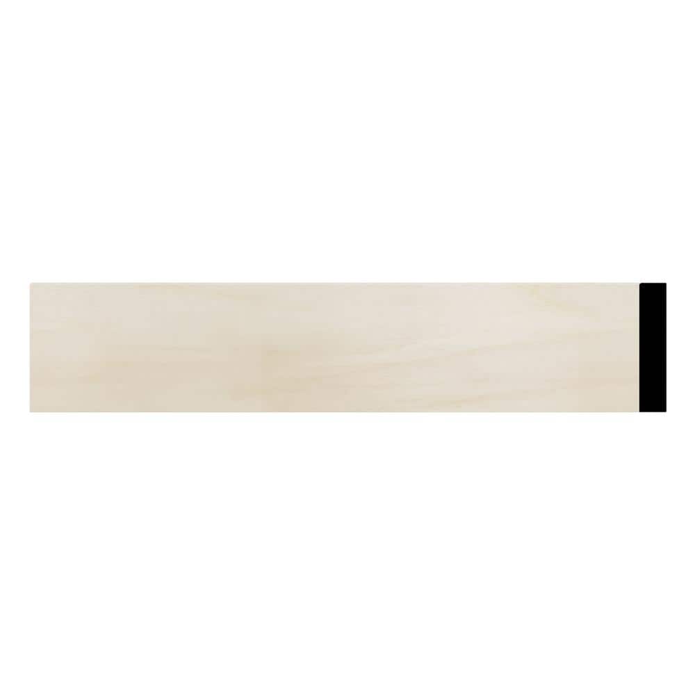 Ekena Millwork WM266 0.25 in. D x 1.5 in. W x 96 in. L Wood (Poplar ...
