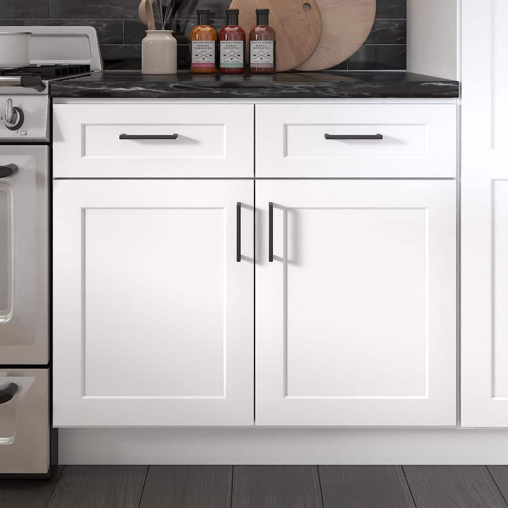 Furinno 36 in. W 24 in. H 34.5 in. D Ready to Assemble Plywood Base ...