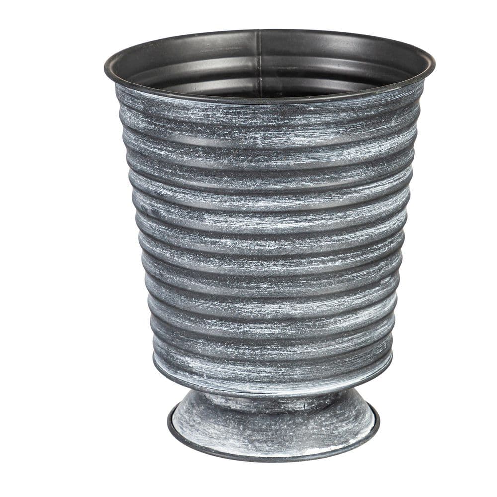 Evergreen Multi-Color Metal Flower Pots, (Set of 4) 47M4941 - The Home ...