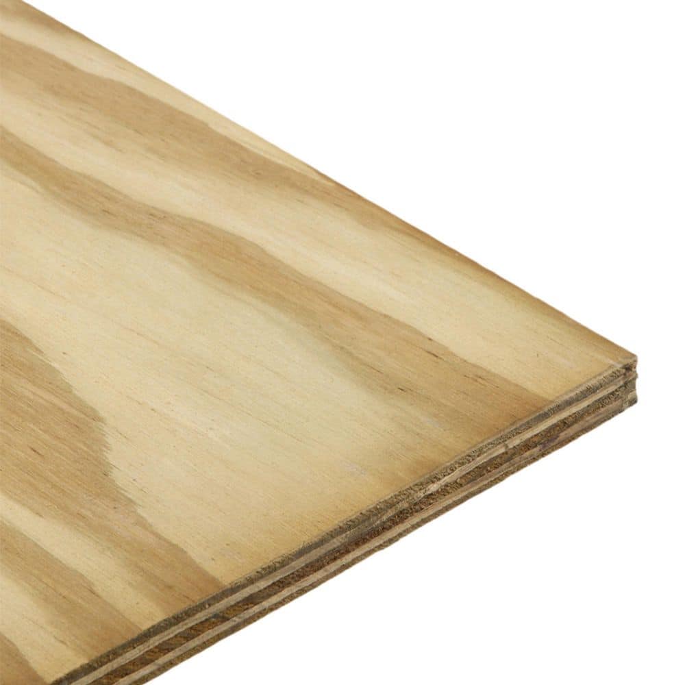 ProWood 3/4 in. x 2 ft. x 4 ft. Pressure-Treated Pine Plywood Project ...