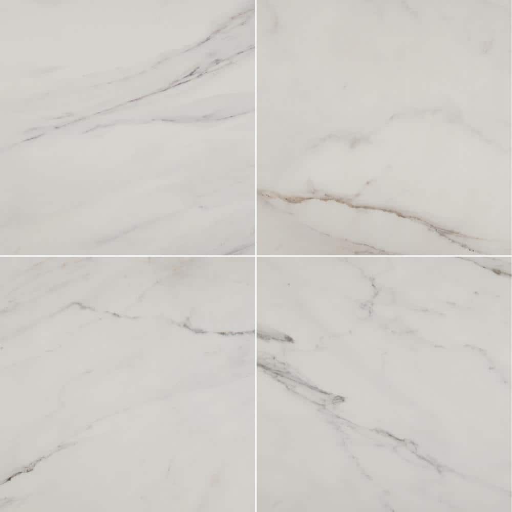 TrafficMaster Aspen Gris 12 in. x 12 in. Matte Ceramic Floor and Wall ...