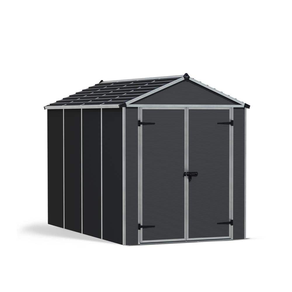 CANOPIA by PALRAM Rubicon 6 ft. W x 10 ft. D Resin Plastic Outdoor ...