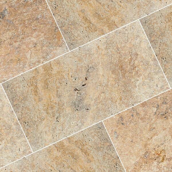 Travertino Pulido De Home Depot Travertine Tile The Home Depot