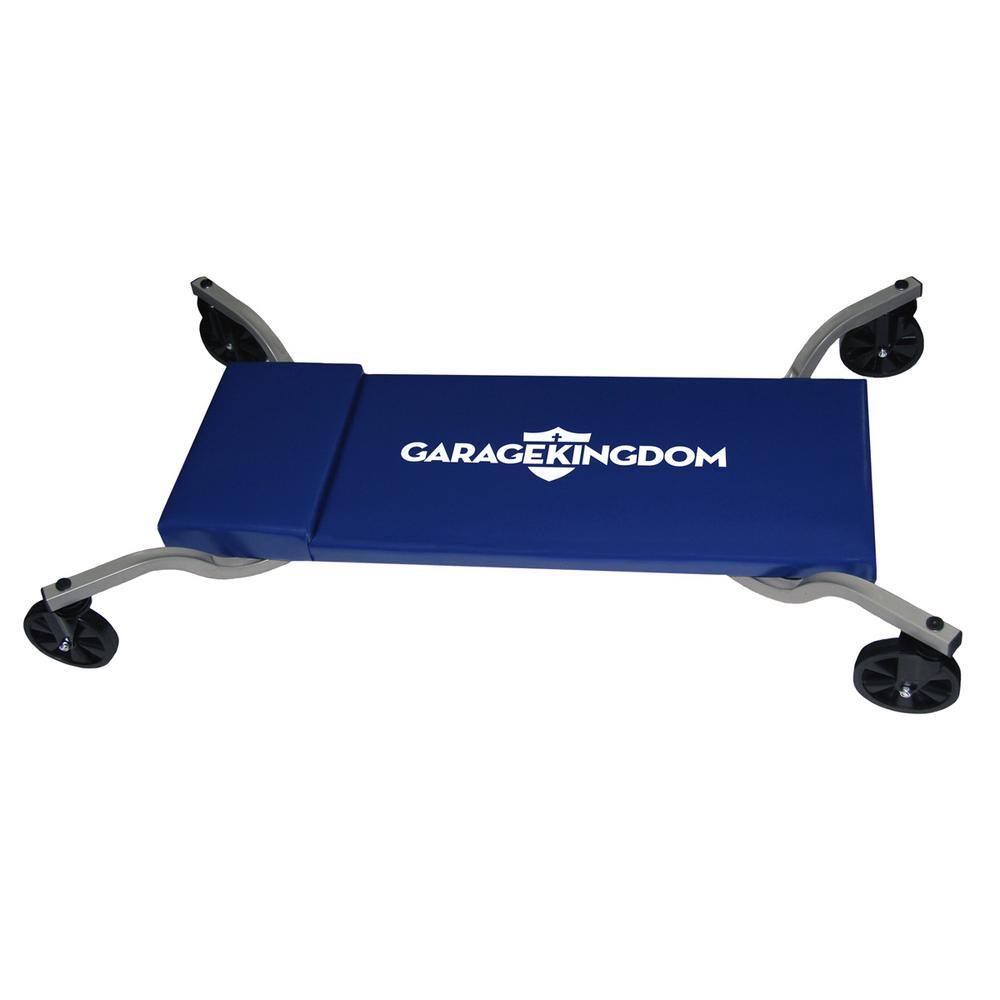 GARAGEKINGDOM 400 lbs. Blue Low Profile Mechanic'S Creeper 20290 - The ...