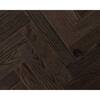 CENTURY FLOORING Charcoal Oak Solid Hardwood Flooring Herringbone 3/4 ...