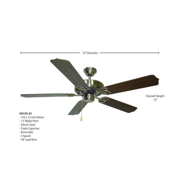Triple Capacitor Ceiling Fan | Shelly Lighting