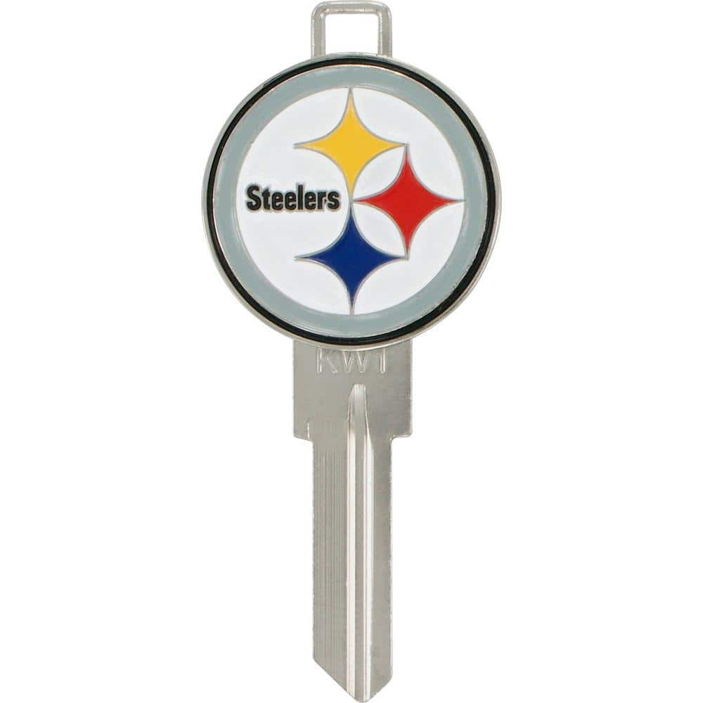 Hillman #68 NFL 3D Pittsburgh Steelers Key Blank 88467 - The Home Depot