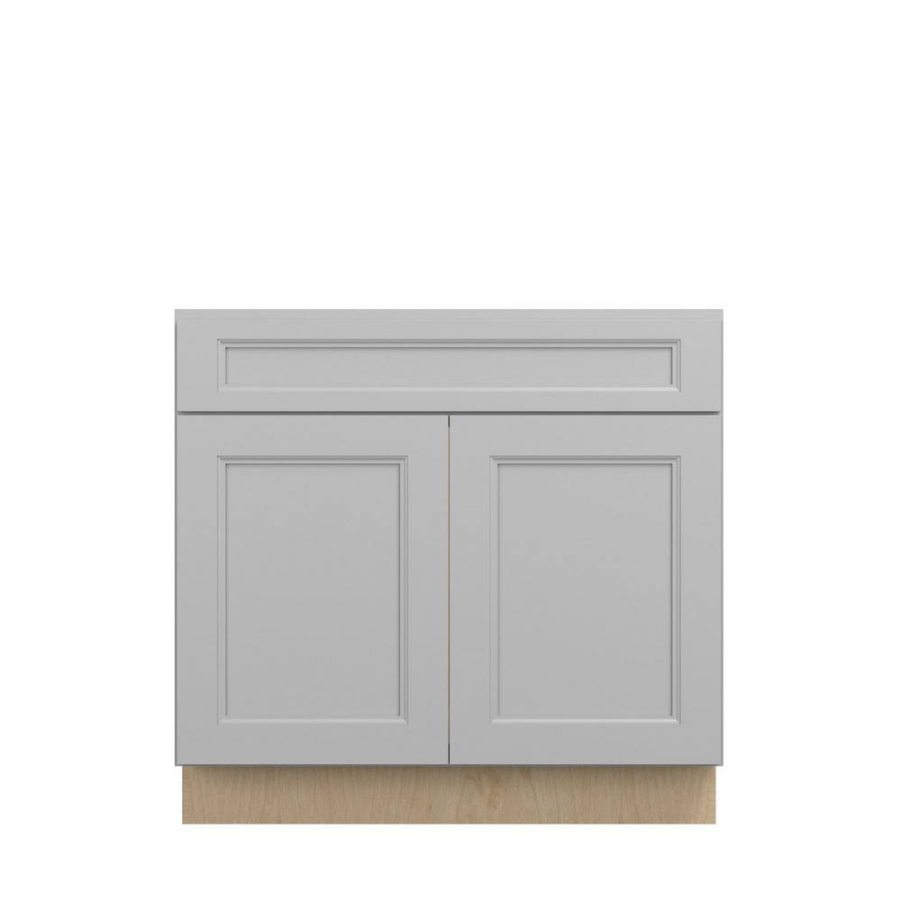 Rockingham Recessed 36 in. W x 34.5 in. H x 21 in. D in Painted Stratus Plywood Assembled Bath ...