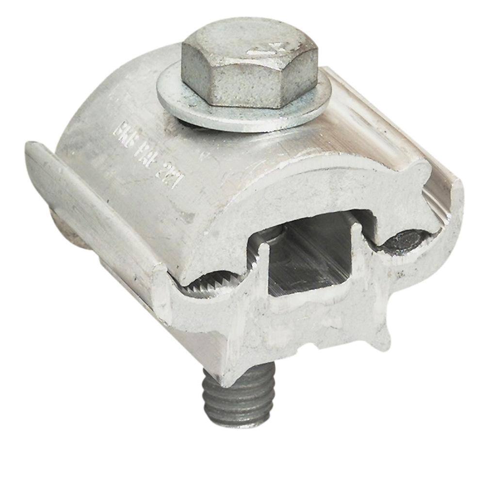 Commercial Electric Single Bolt Parallel Groove Connector for 2/0 to #8 ...