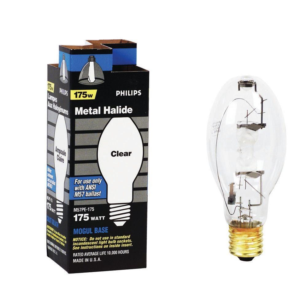 Philips 175-Watt ED17 HID Switch Start Metal Halide High Intensity ...