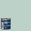 BEHR PREMIUM 1 qt. #S420-2 Moon Glass Semi-Gloss Enamel Urethane Alkyd ...
