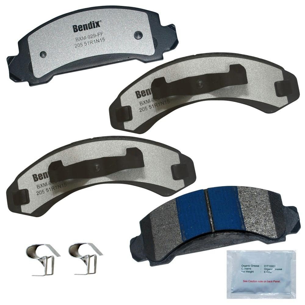 Bendix Fleet Metlok Disc Brake Pad Set 2012 Chevrolet Sonic 1.4L ...