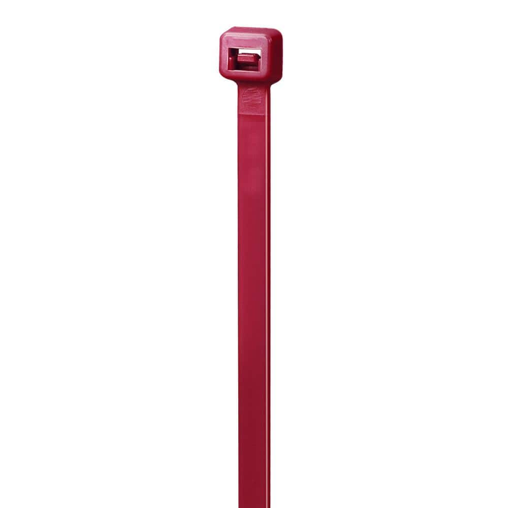 Commercial Electric 14 in. Plenum Rated UL21S HVAC Cable Zip Tie ...